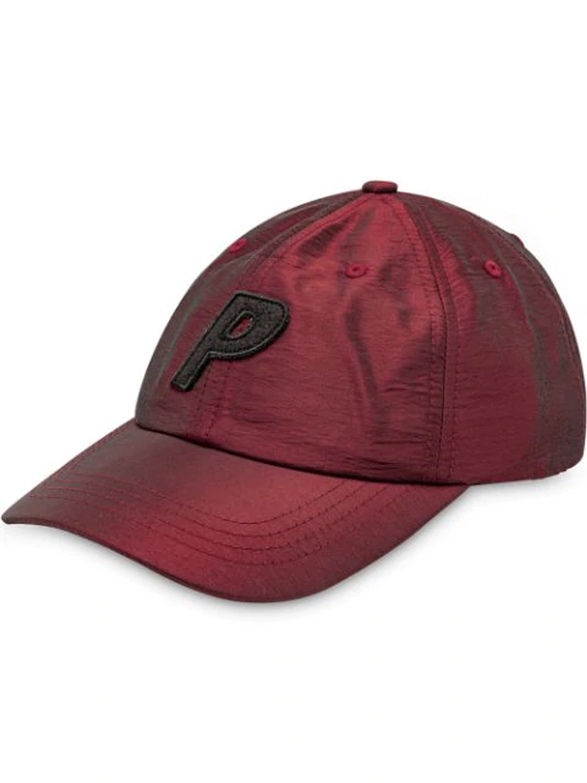 Palace P-cruise Shell 6-panel Cap In Red | WHAT’S ON THE STAR?