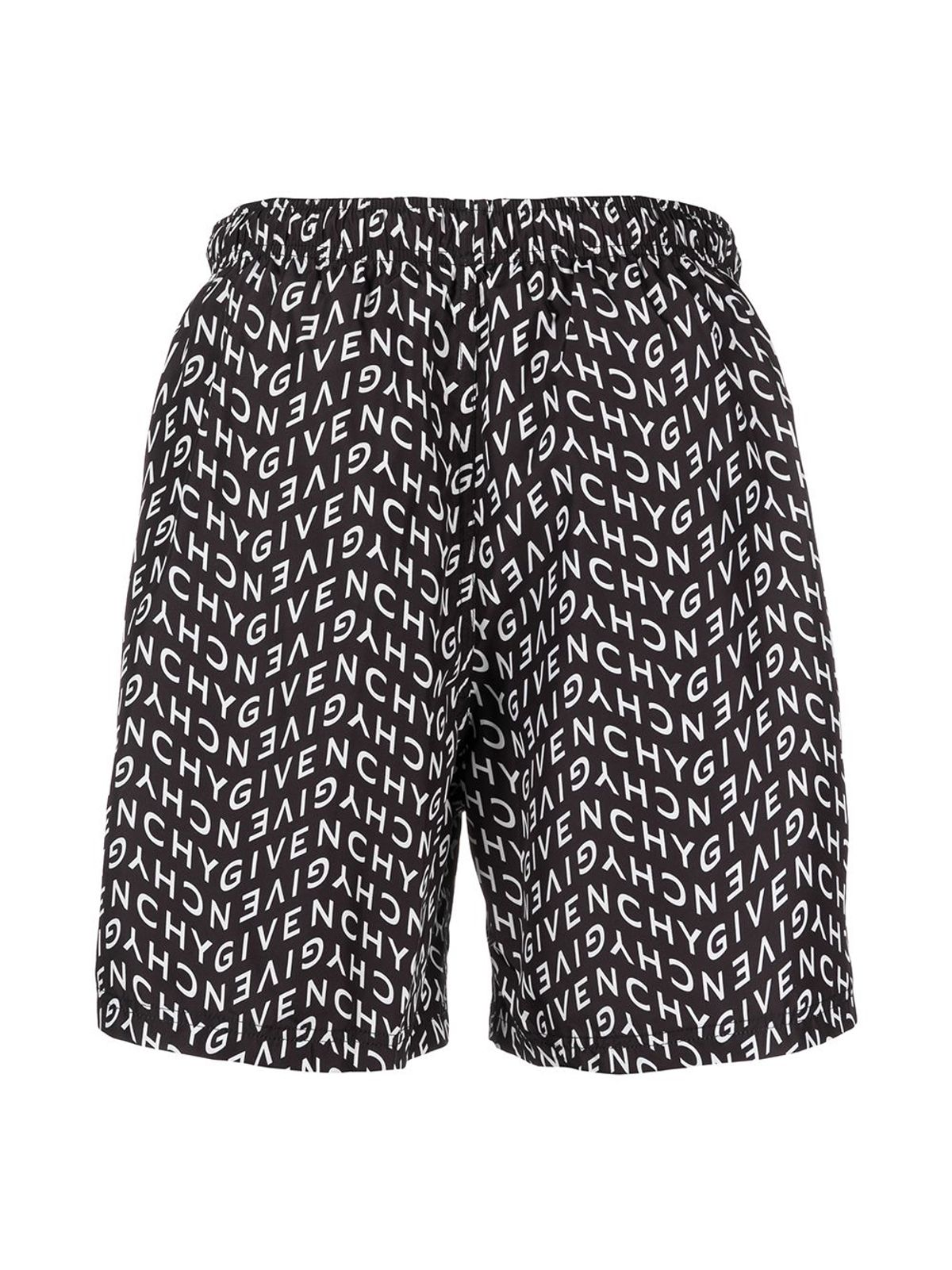 Givenchy Logo Pattern Swimming Shorts | WHAT’S ON THE STAR?
