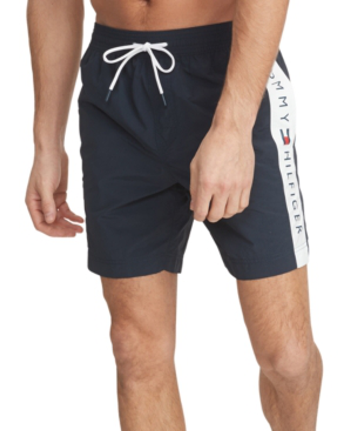 Tommy Hilfiger Men's Rory 7" Swim Trunks In Sky Captain | WHAT’S ON THE ...