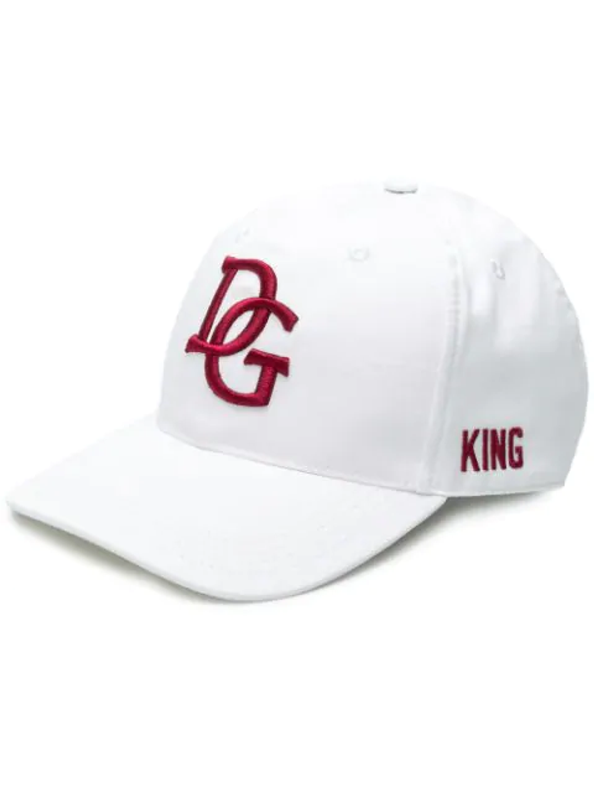 Dolce & Gabbana Logo White Baseball Cap | WHAT’S ON THE STAR?