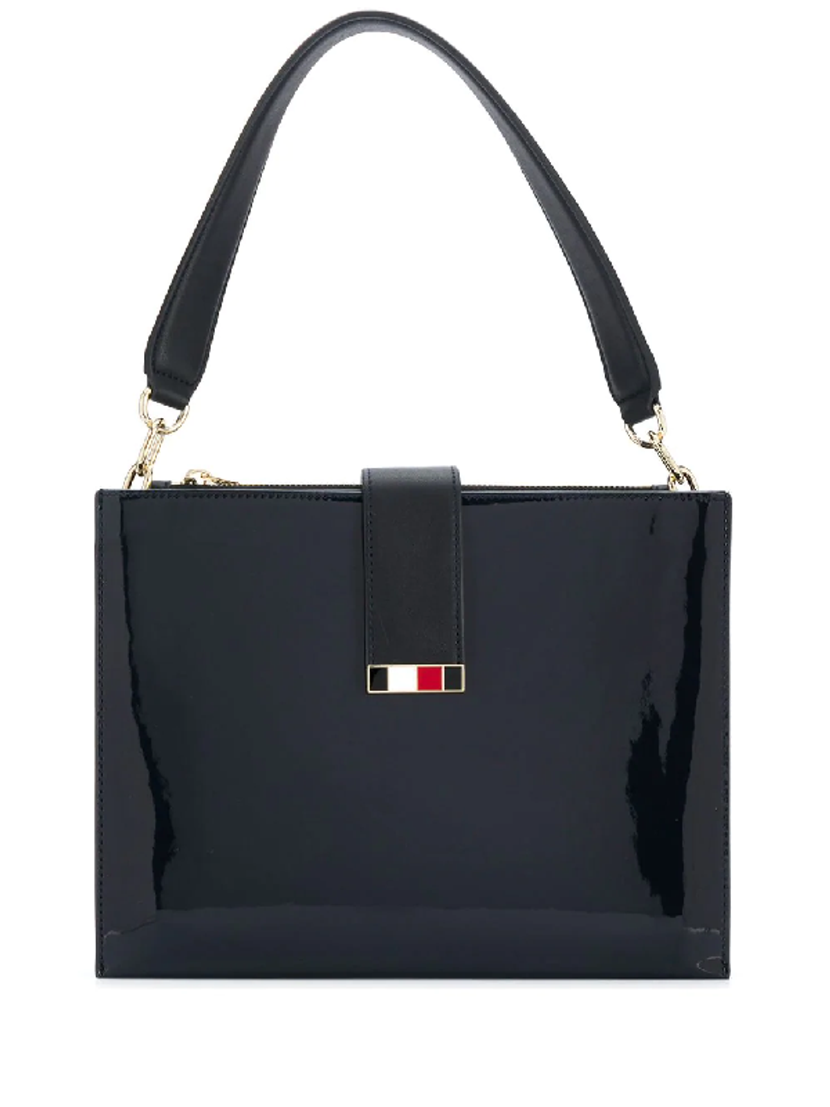 Tommy Hilfiger Statement Shoulder Bag In Blue | WHAT’S ON THE STAR?