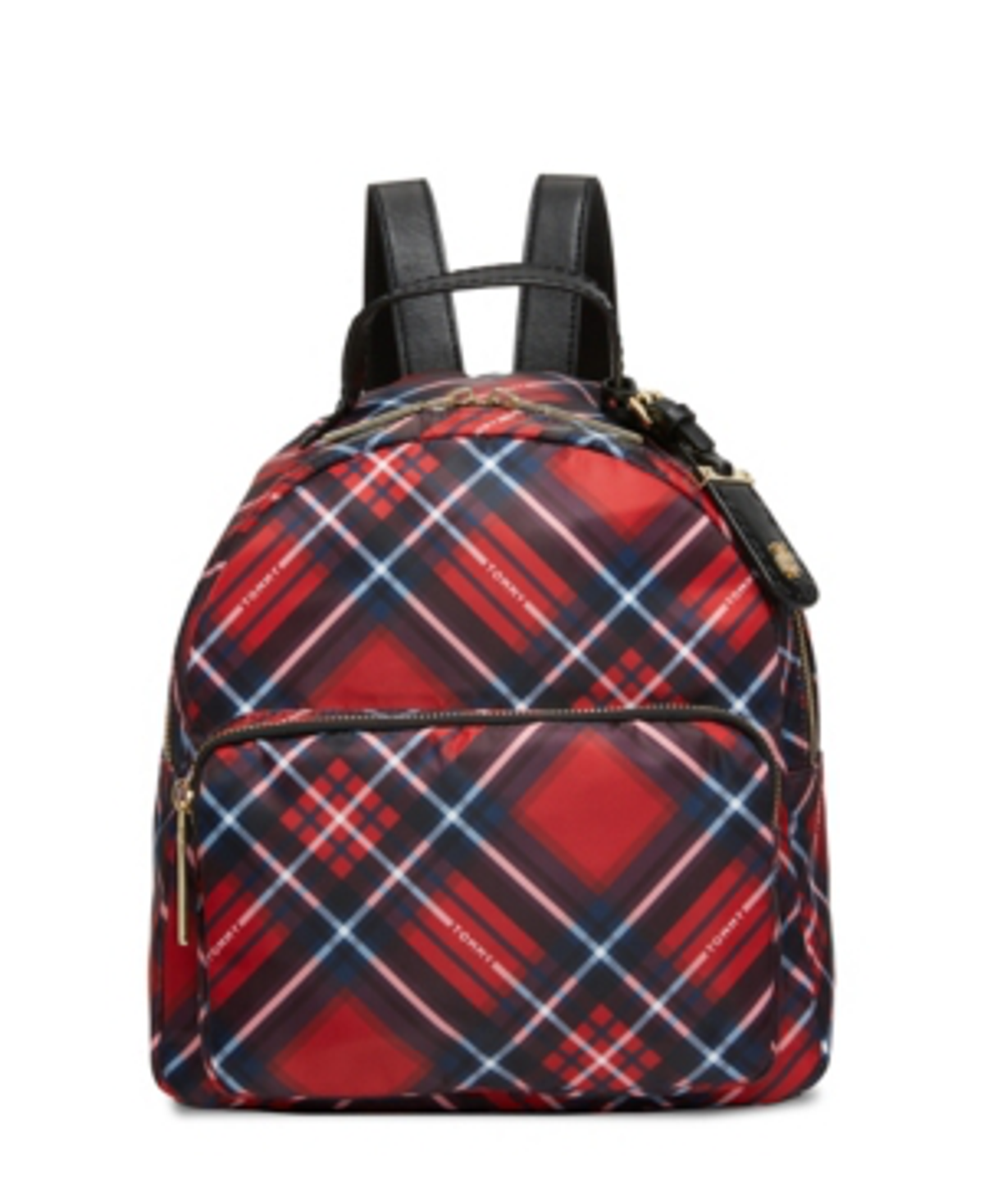 Tommy Hilfiger Julia Plaid Backpack In Red Plaid | WHAT’S ON THE STAR?