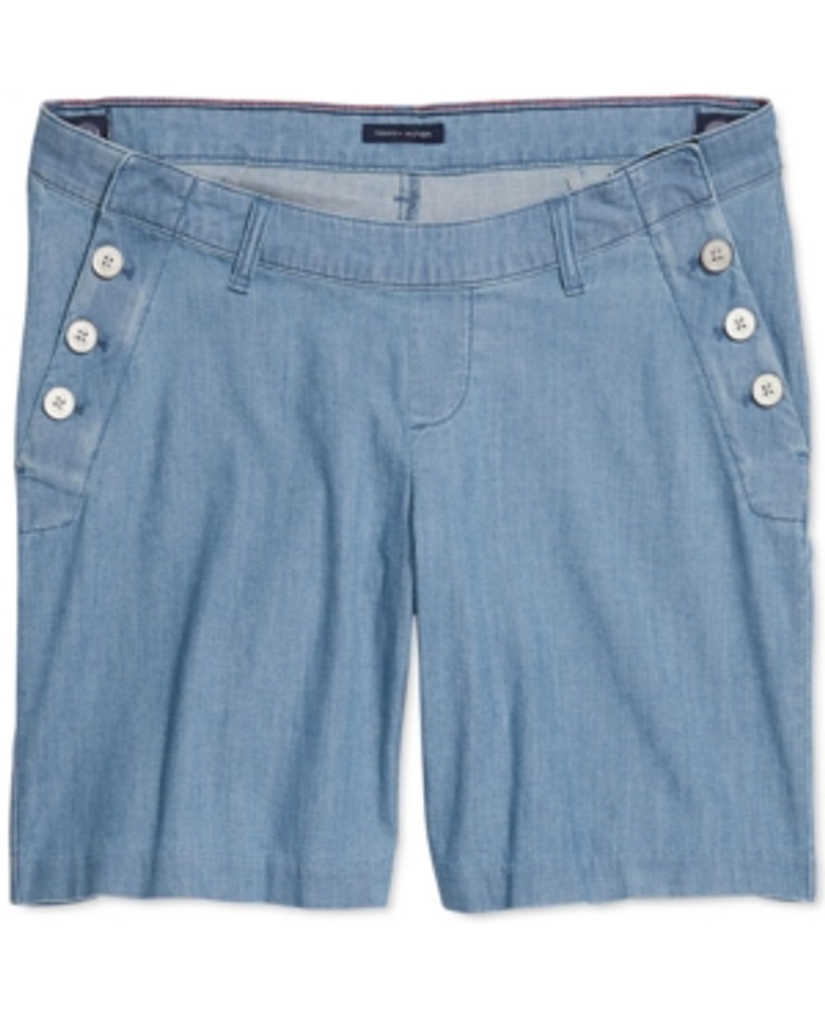 Tommy Hilfiger Adaptive Women's Shorts With Double Velcro Brand ...