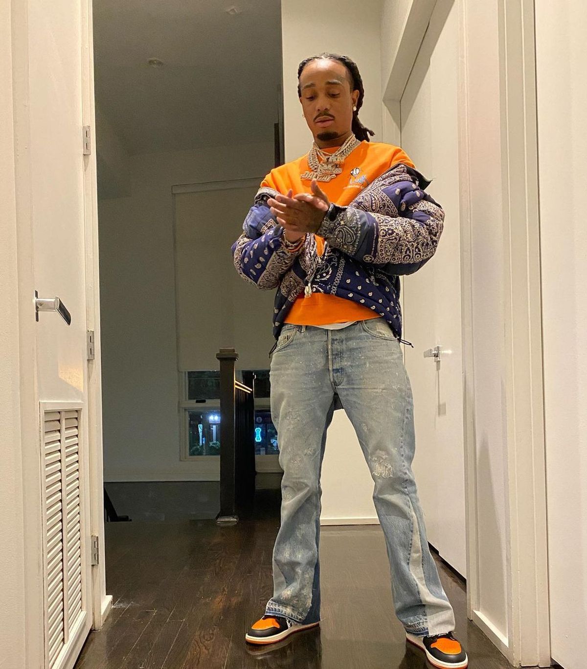 Quavo Outfit from February 2, 2021 | WHAT’S ON THE STAR?