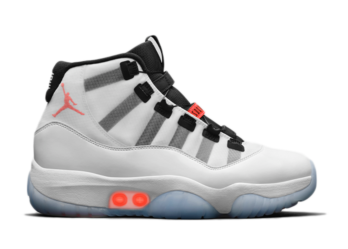 Jordan Air Jordan 11 Adapt White Sneakers | WHAT’S ON THE STAR?
