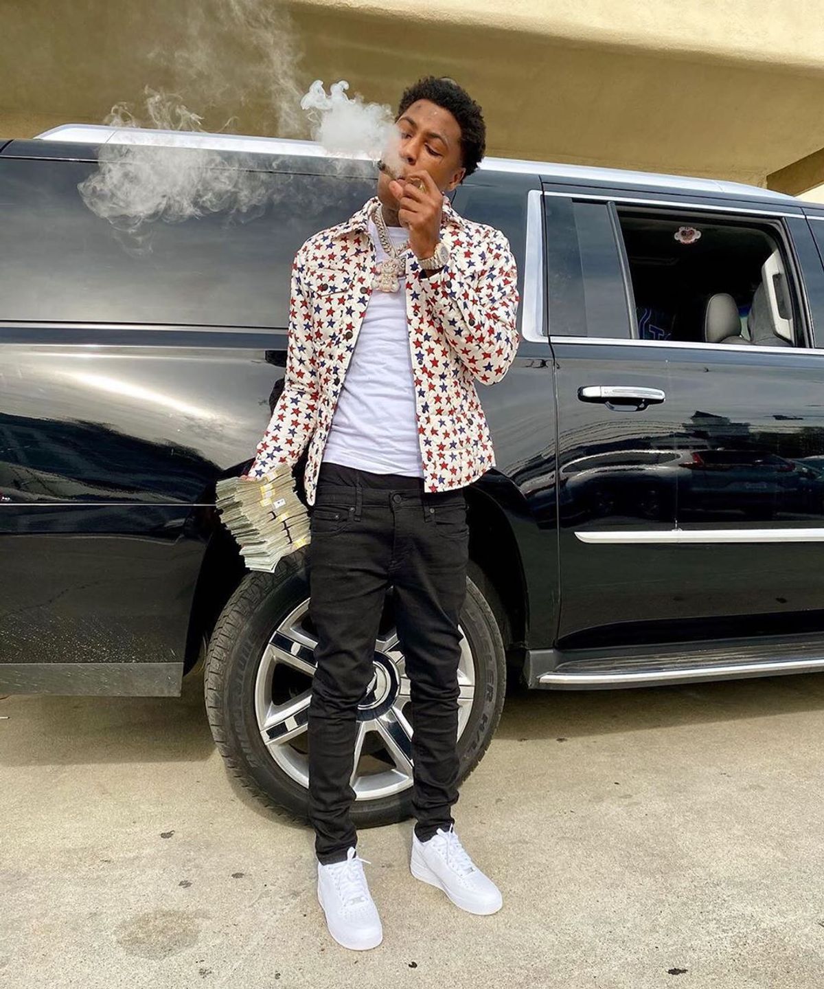 NBA YoungBoy Outfit from August 17, 2020 | WHAT’S ON THE STAR?