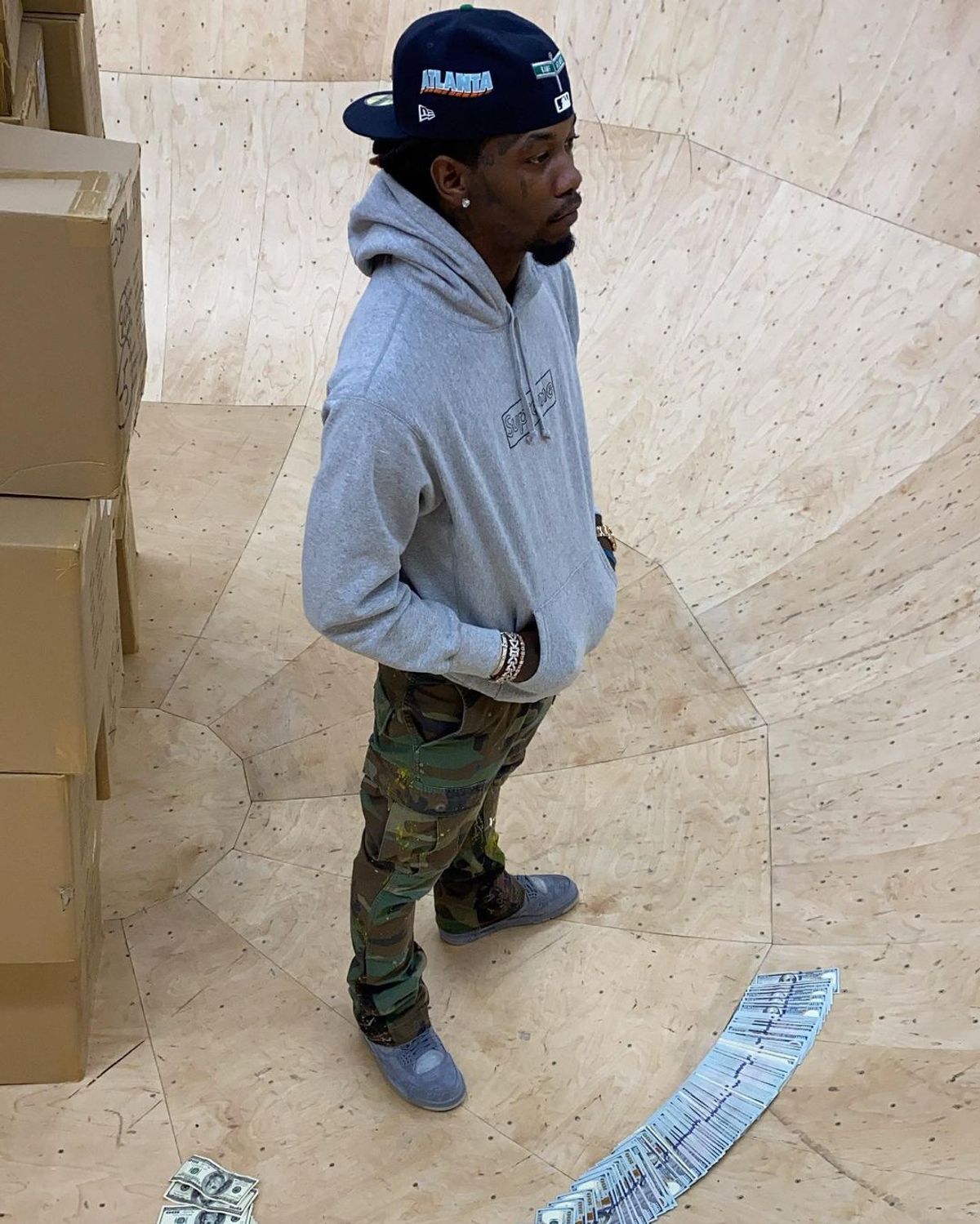 Offset Outfit from February 21, 2021 | WHAT’S ON THE STAR?