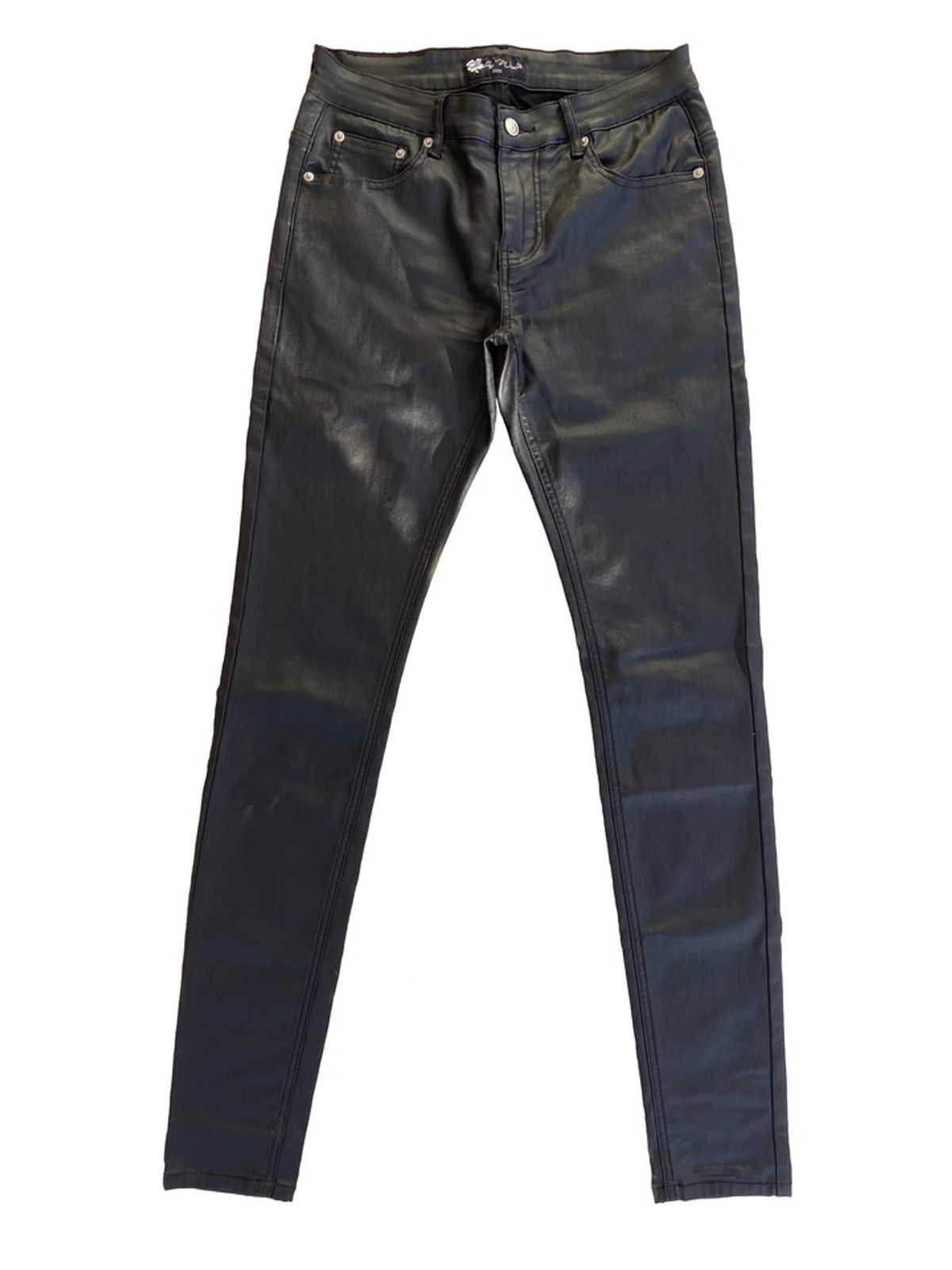 Filthy Wealth Wax Black Denim Pants | WHAT’S ON THE STAR?