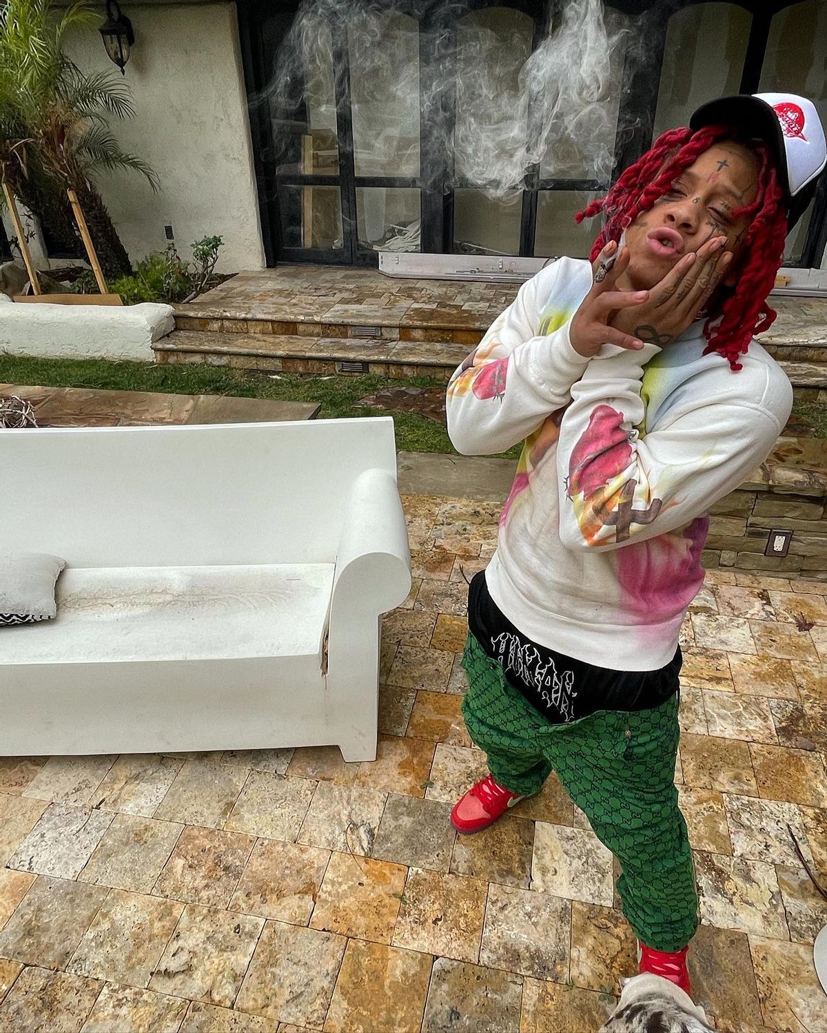 Trippie Redd Outfit from March 17, 2021 | WHAT’S ON THE STAR?