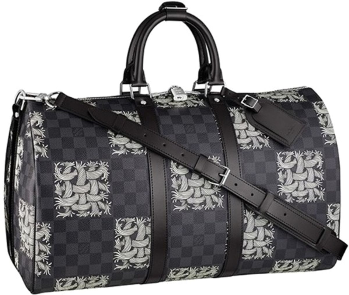 Louis Vuitton × Christopher Nemeth Keepall Bandouliere Damier Graphite ...