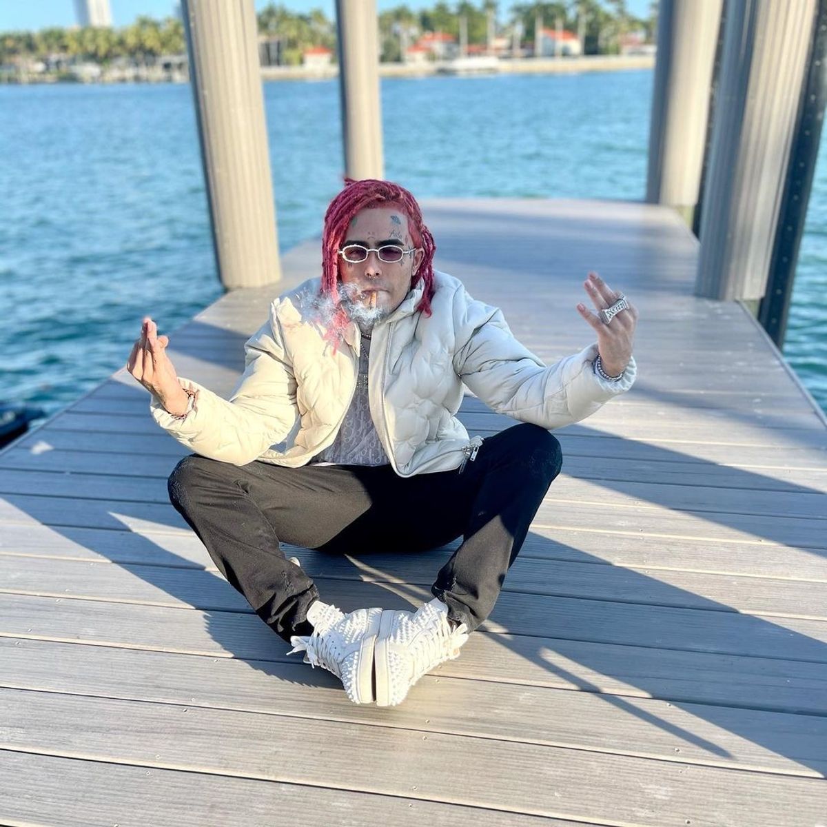 Lil Pump Outfit from March 18, 2021 | WHAT’S ON THE STAR?