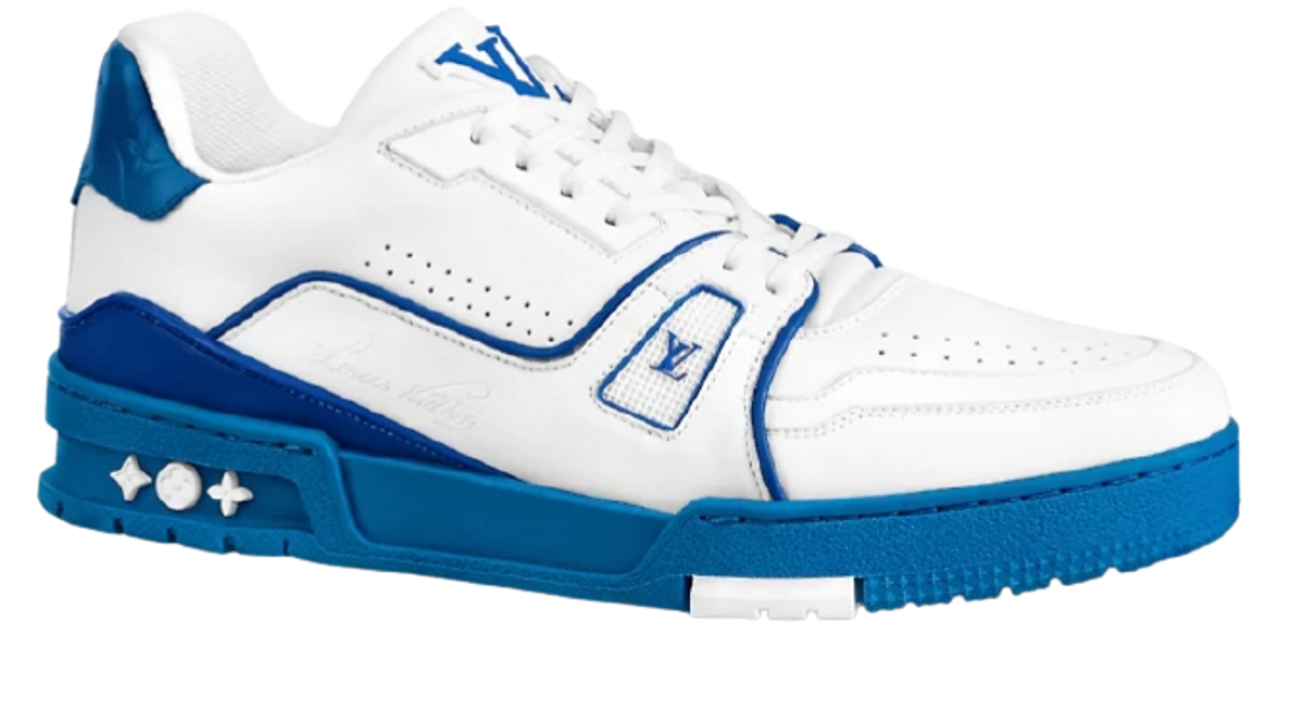 Louis Vuitton Trainer Blue Sneakers | WHAT’S ON THE STAR?