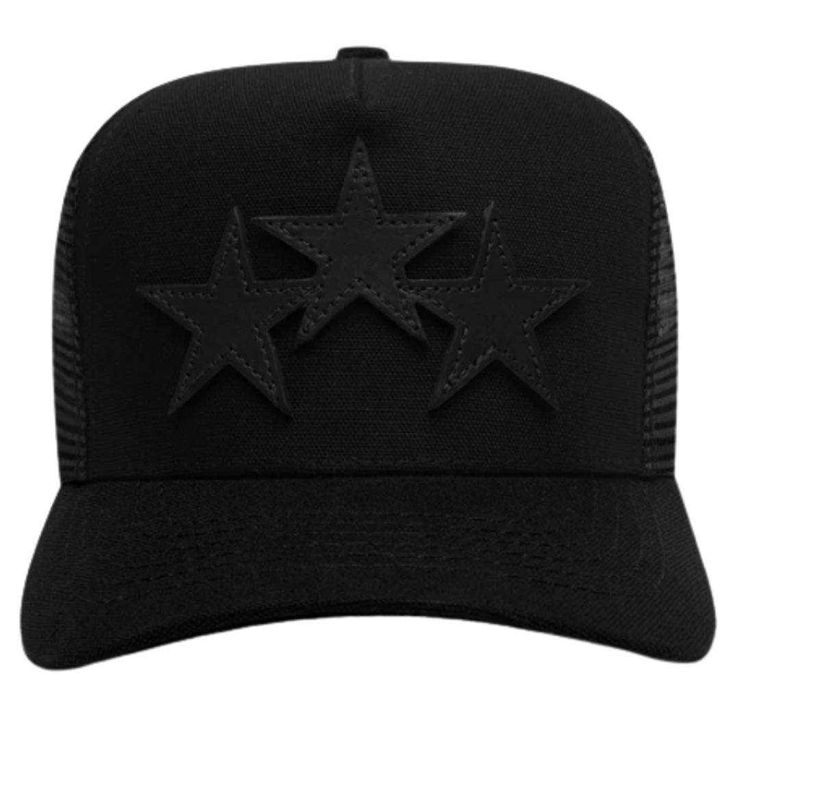 Amiri 3 Star Black Trucker Cap | WHAT’S ON THE STAR?