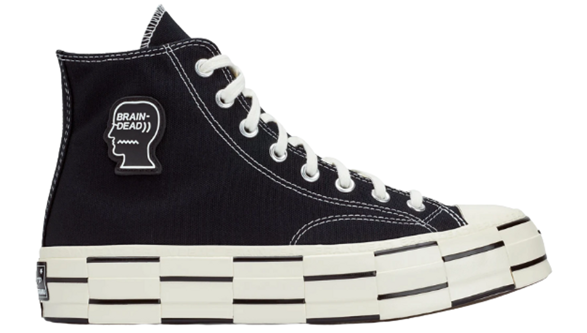 Converse × Brain Dead All Star 70s Hi Black White Sneakers | WHAT’S ON ...