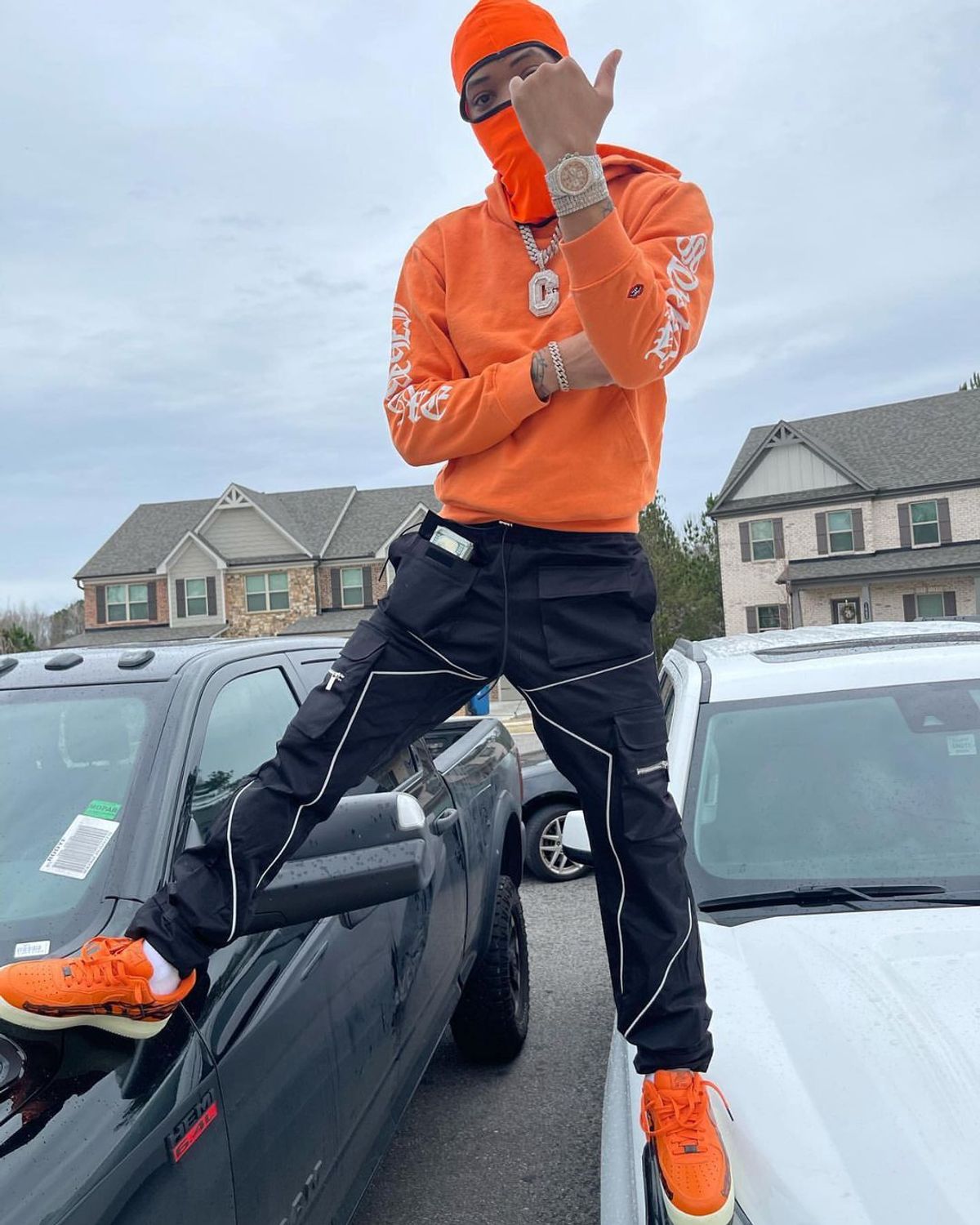 Lil Migo Outfit from April 3, 2021 | WHAT’S ON THE STAR?