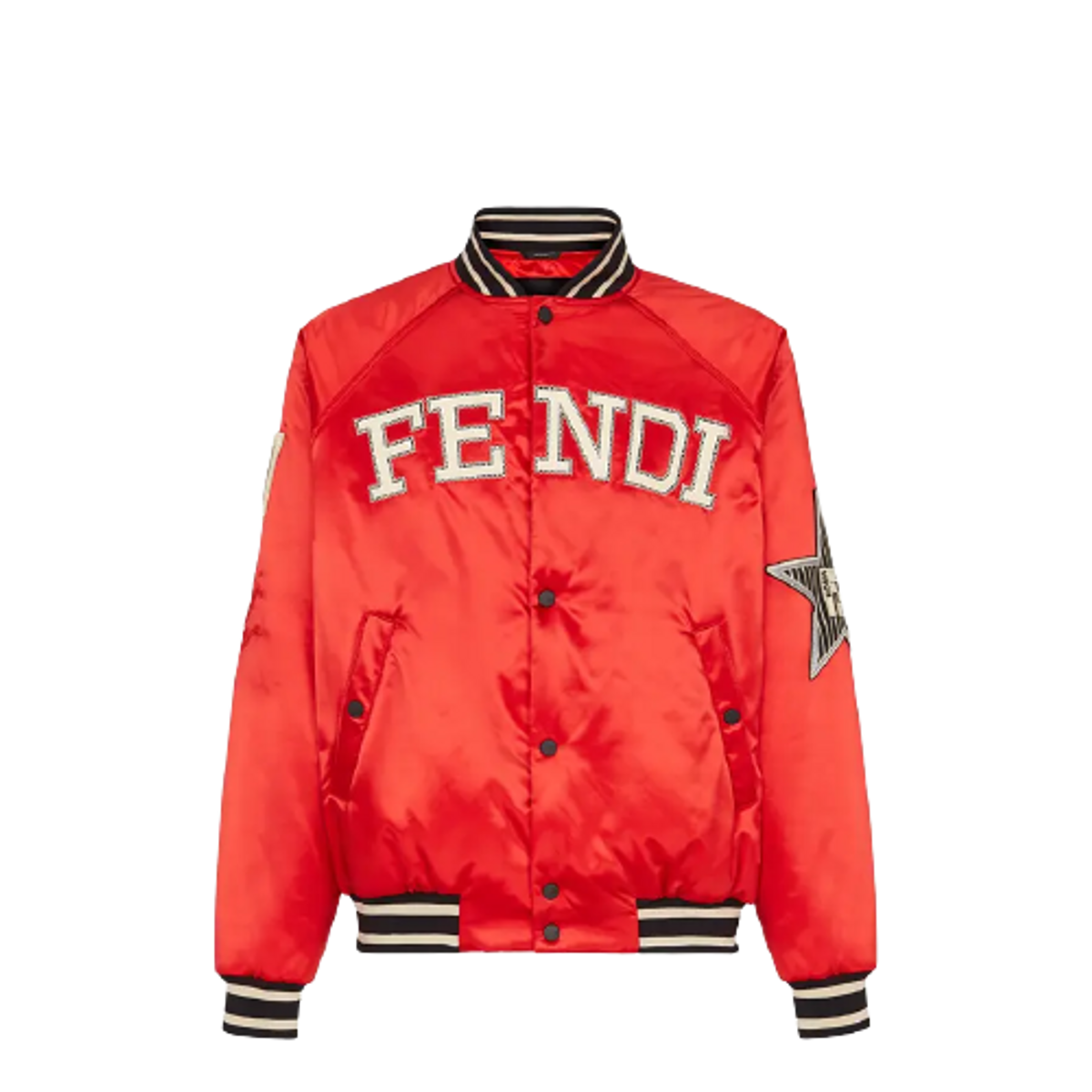 Fendi Red Satin Jacket | WHAT’S ON THE STAR?
