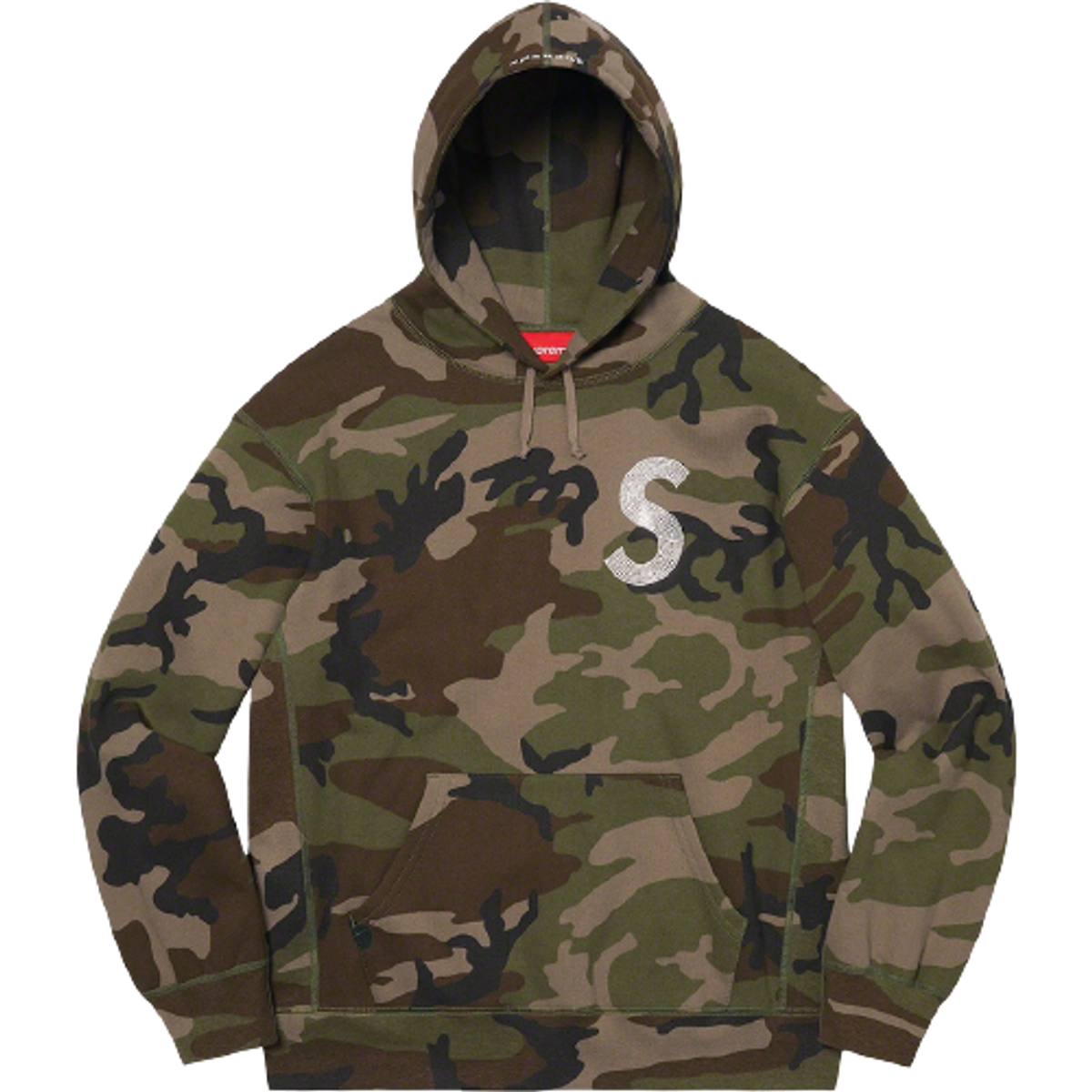 Supreme Logo Hooded Camo Sweatshirt | WHAT’S ON THE STAR?