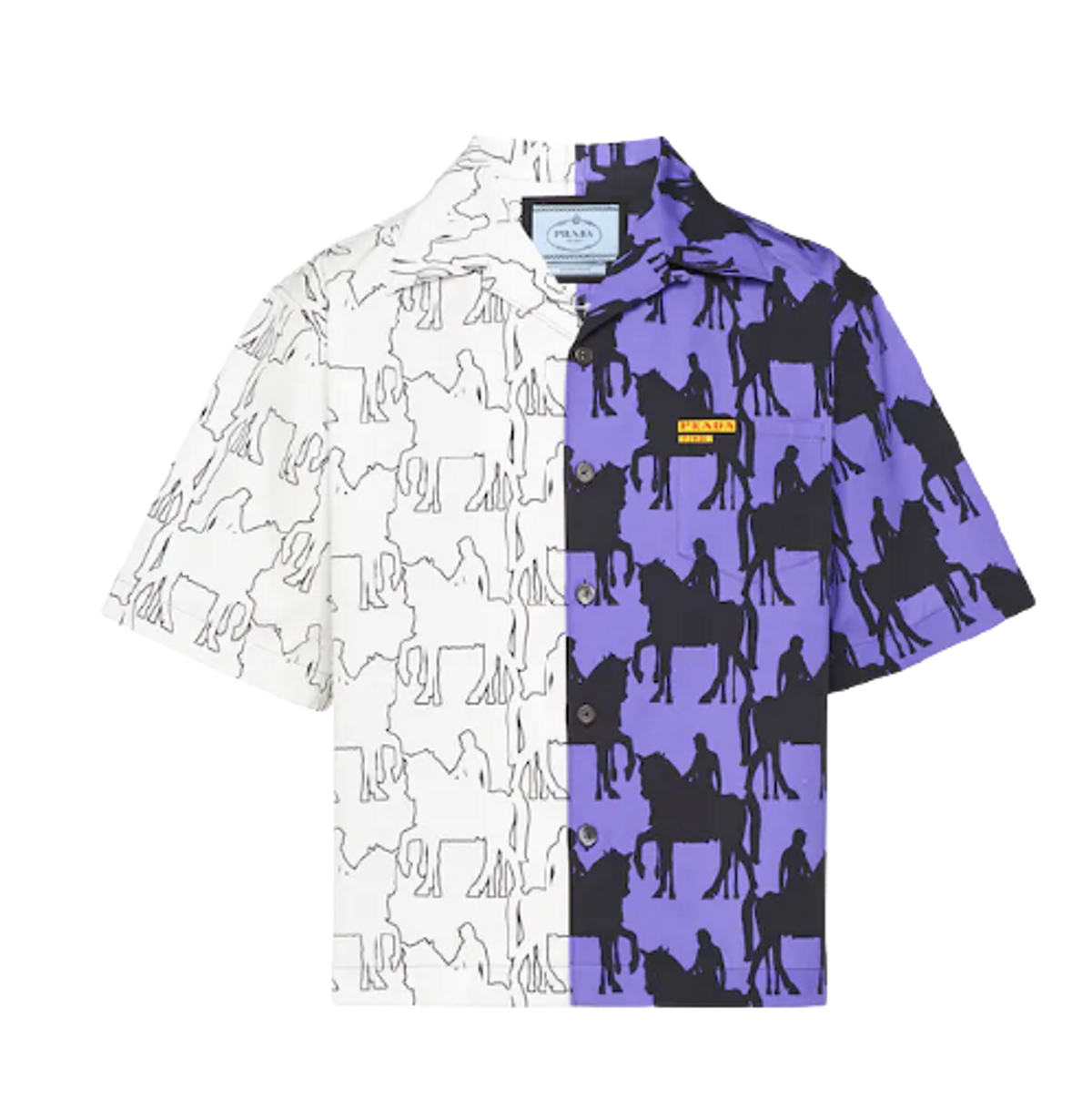 Prada Double Match Heavy Cotton Shirt | WHAT’S ON THE STAR?