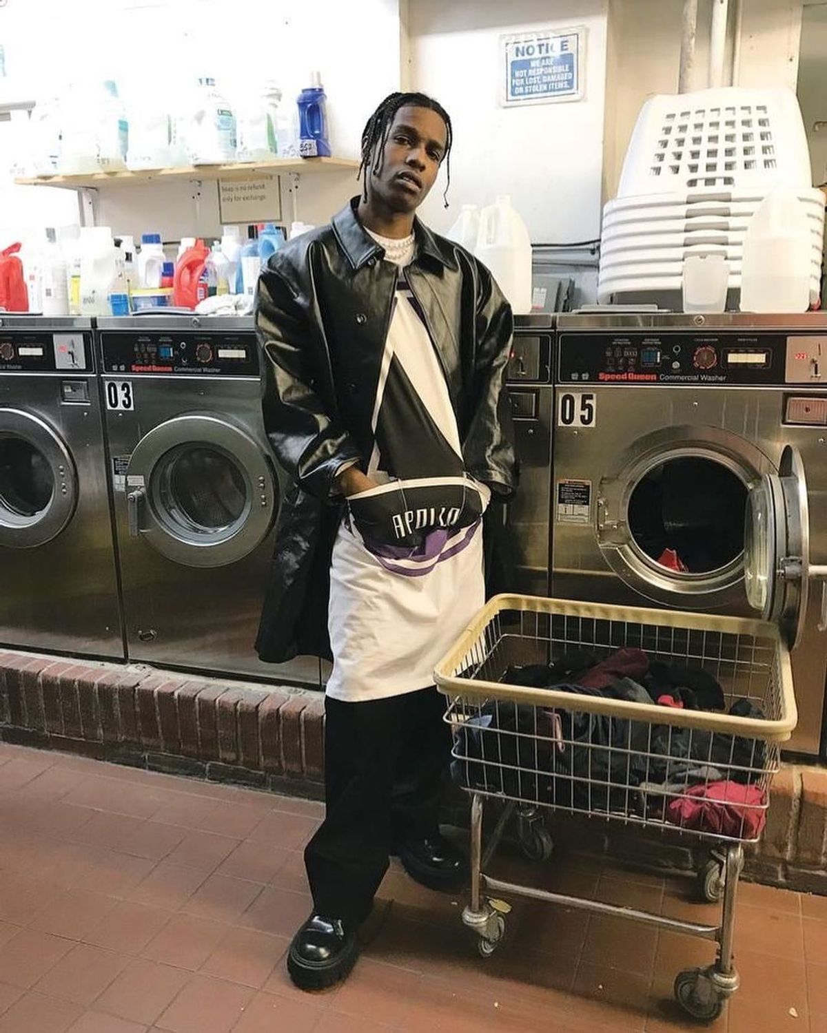 ASAP Rocky Outfit from April 7, 2021 | WHAT’S ON THE STAR?