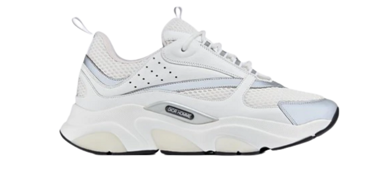 Dior B22 White Technical Mesh Sneakers | WHAT’S ON THE STAR?