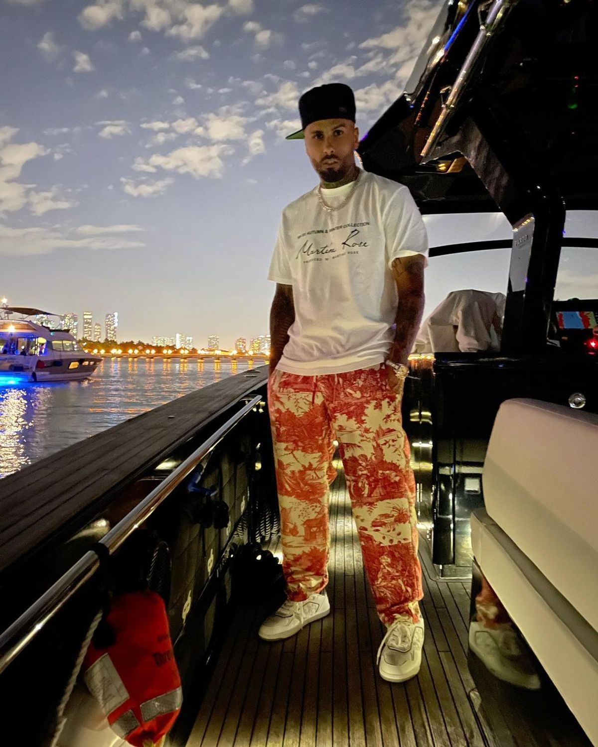 Nicky Jam Outfit from April 11, 2021 | WHAT’S ON THE STAR?