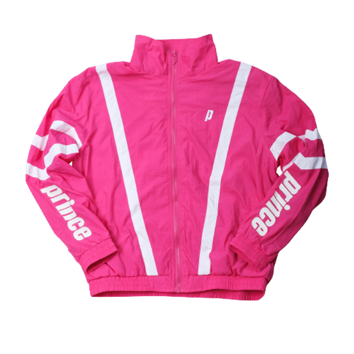 Prince Pink White Baseline Track Jacket | WHAT’S ON THE STAR?