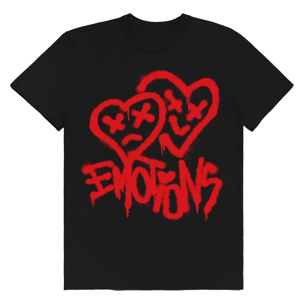 Royal Surge "I hide my emotions "Graffiti T-shirt Black | WHAT’S ON THE ...