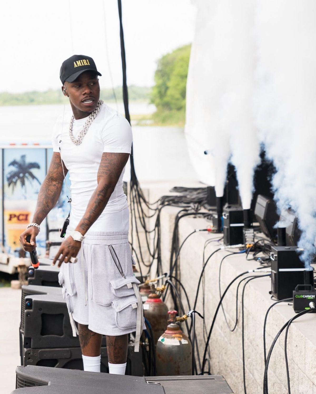 DaBaby Outfit from April 17, 2021 | WHAT’S ON THE STAR?