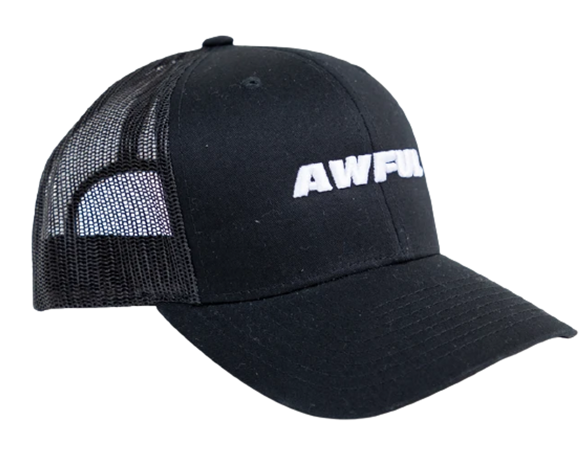 Awful Black Trucker Hat | WHAT’S ON THE STAR?