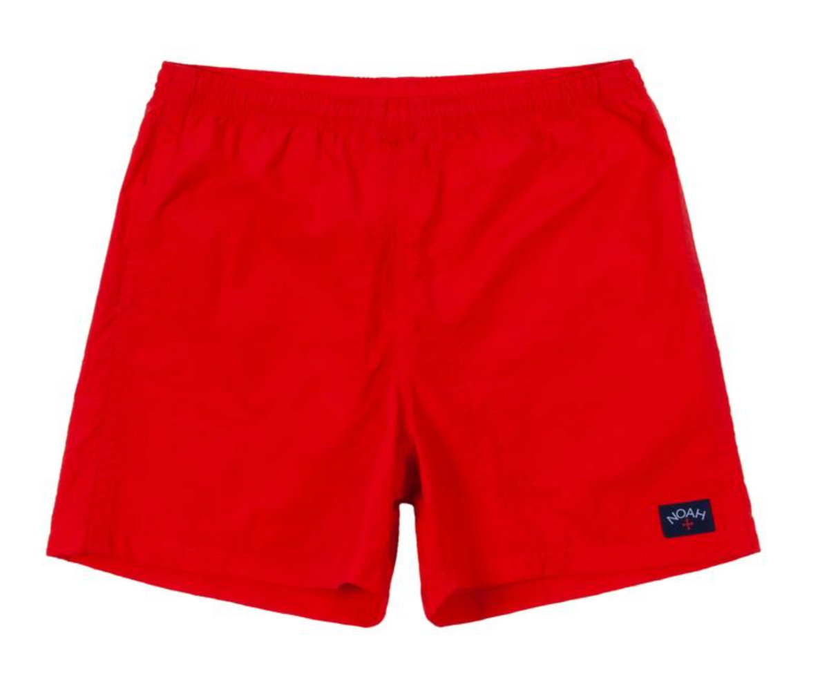Noah Logo Red Swim Trunk | WHAT’S ON THE STAR?