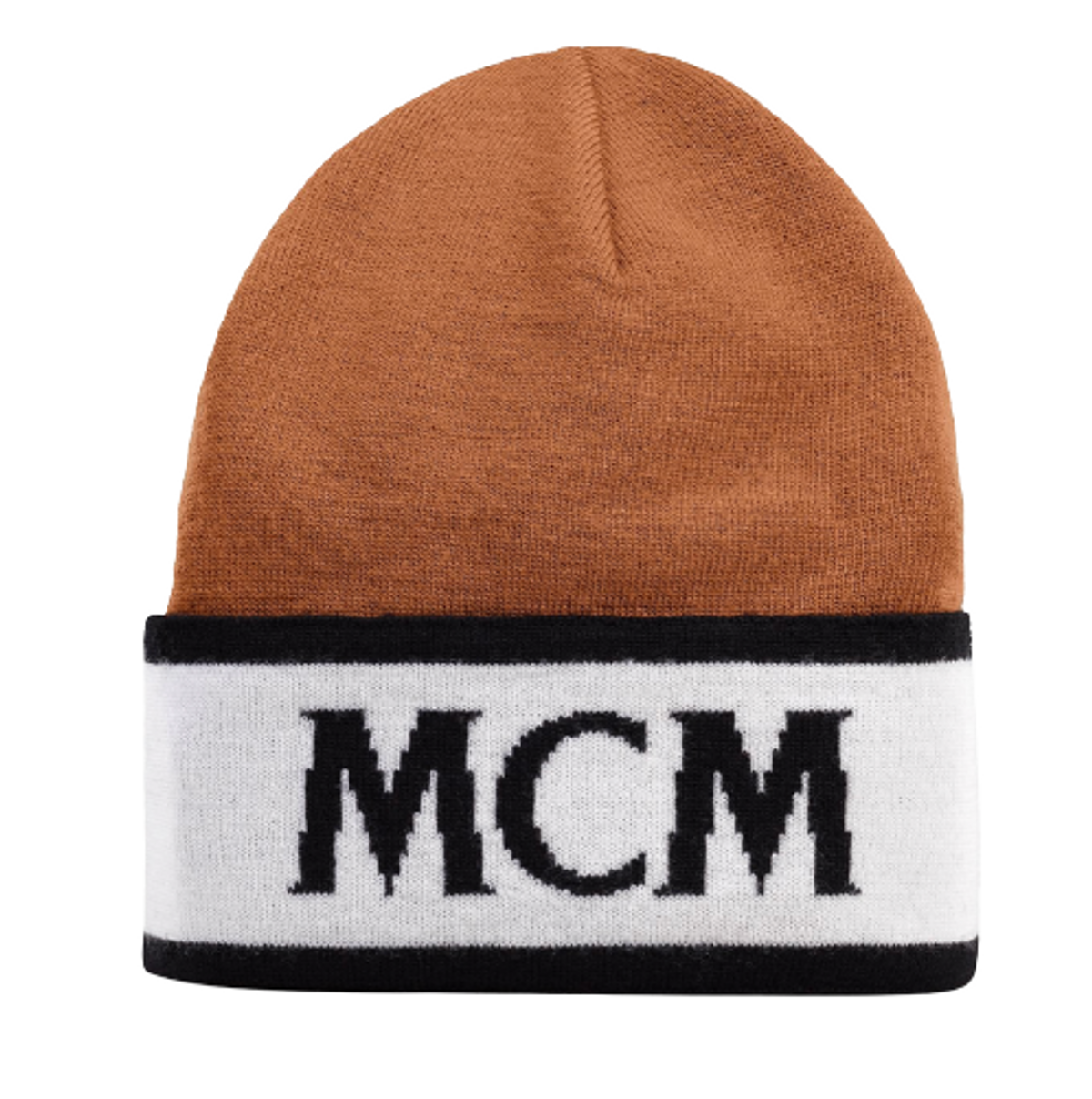 MCM Intarsia Logo Wool Beanie | WHAT’S ON THE STAR?