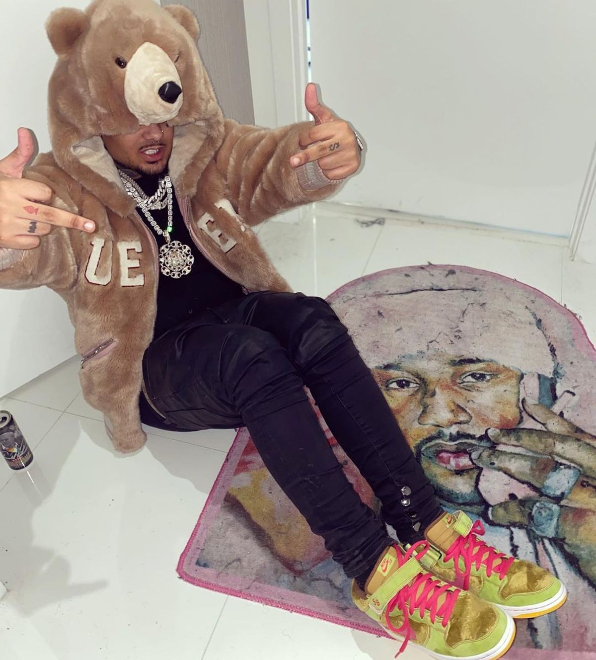 Smokepurpp Outfit from April 24, 2021 | WHAT’S ON THE STAR?