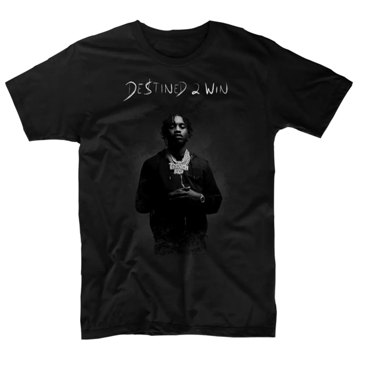 Lil Tjay Merch Go Crazy Tee Black | WHAT’S ON THE STAR?