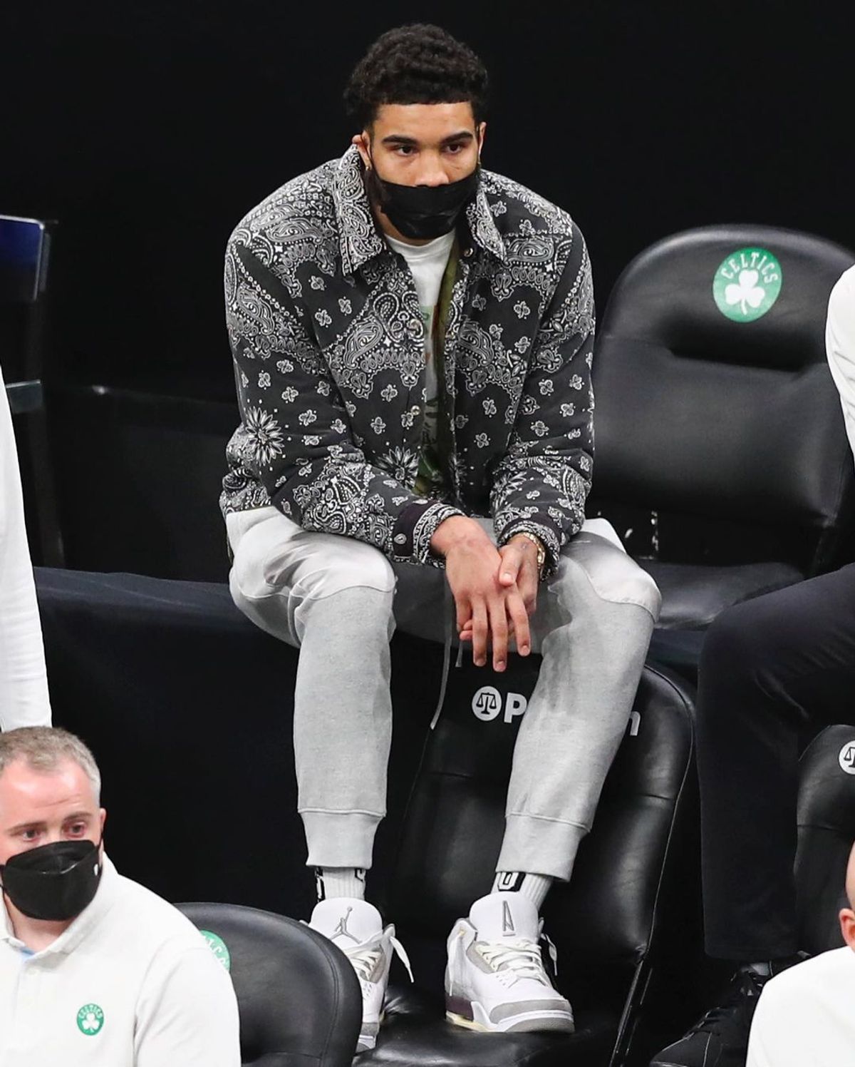 Jayson Tatum Outfit from April 29, 2021 | WHAT’S ON THE STAR?