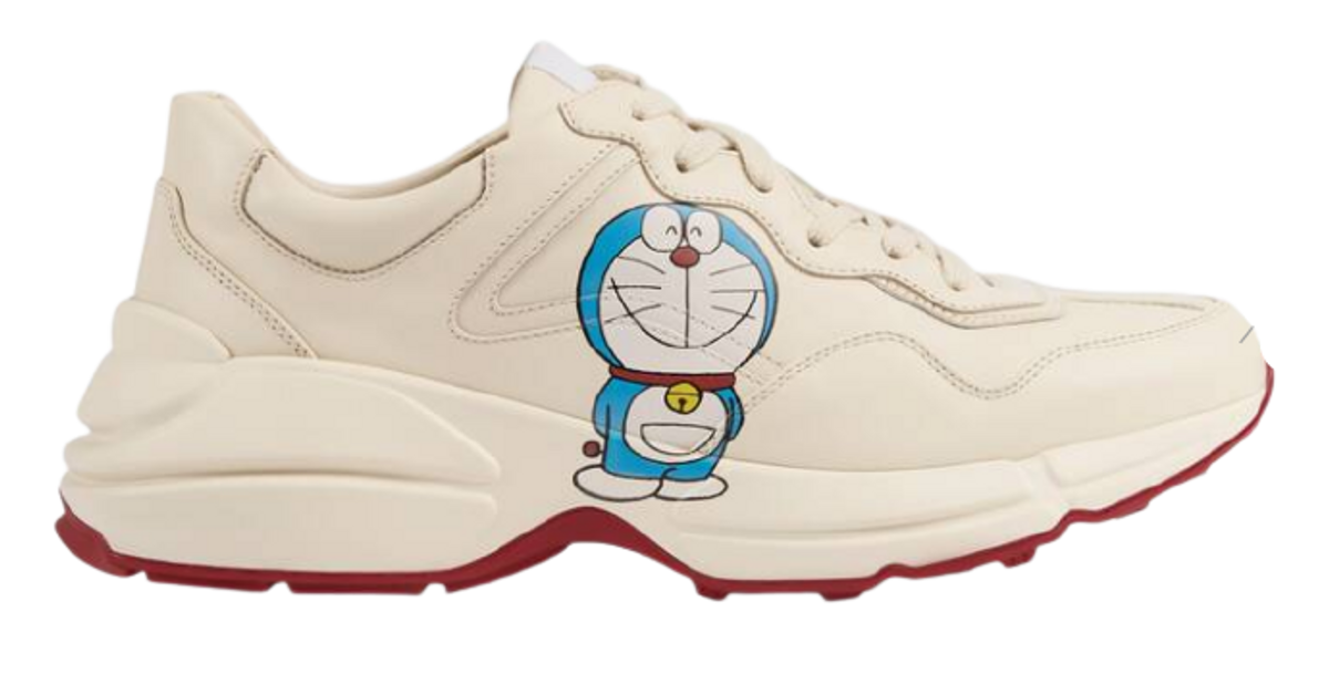 Gucci × Doraemon Rhyton Leather Sneakers | WHAT’S ON THE STAR?