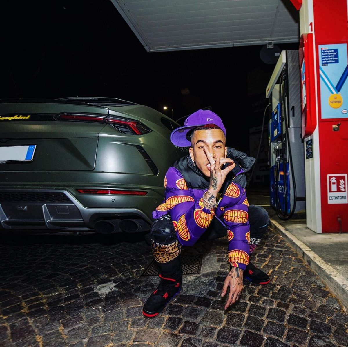 Sfera Ebbasta Outfit from May 14, 2021 | WHAT’S ON THE STAR?