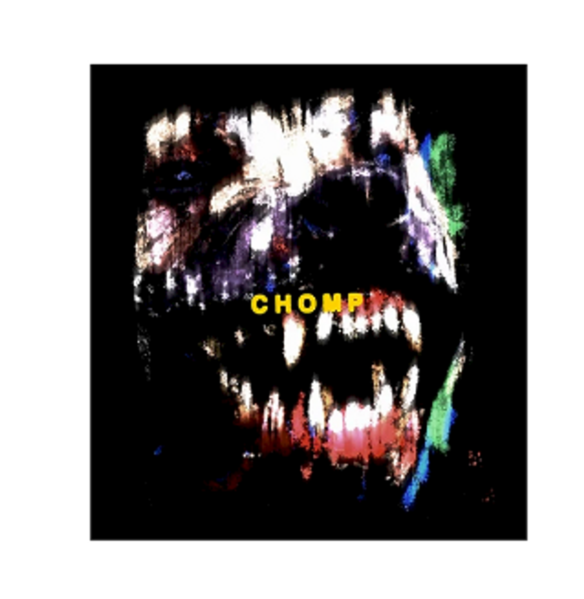 Russ Merch Chomp Sticker | WHAT’S ON THE STAR?