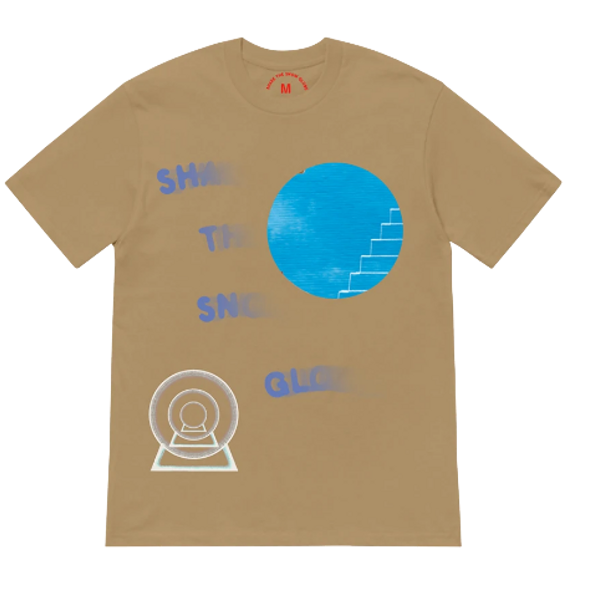 Russ Merch Shake Khaki T-Shirt | WHAT’S ON THE STAR?