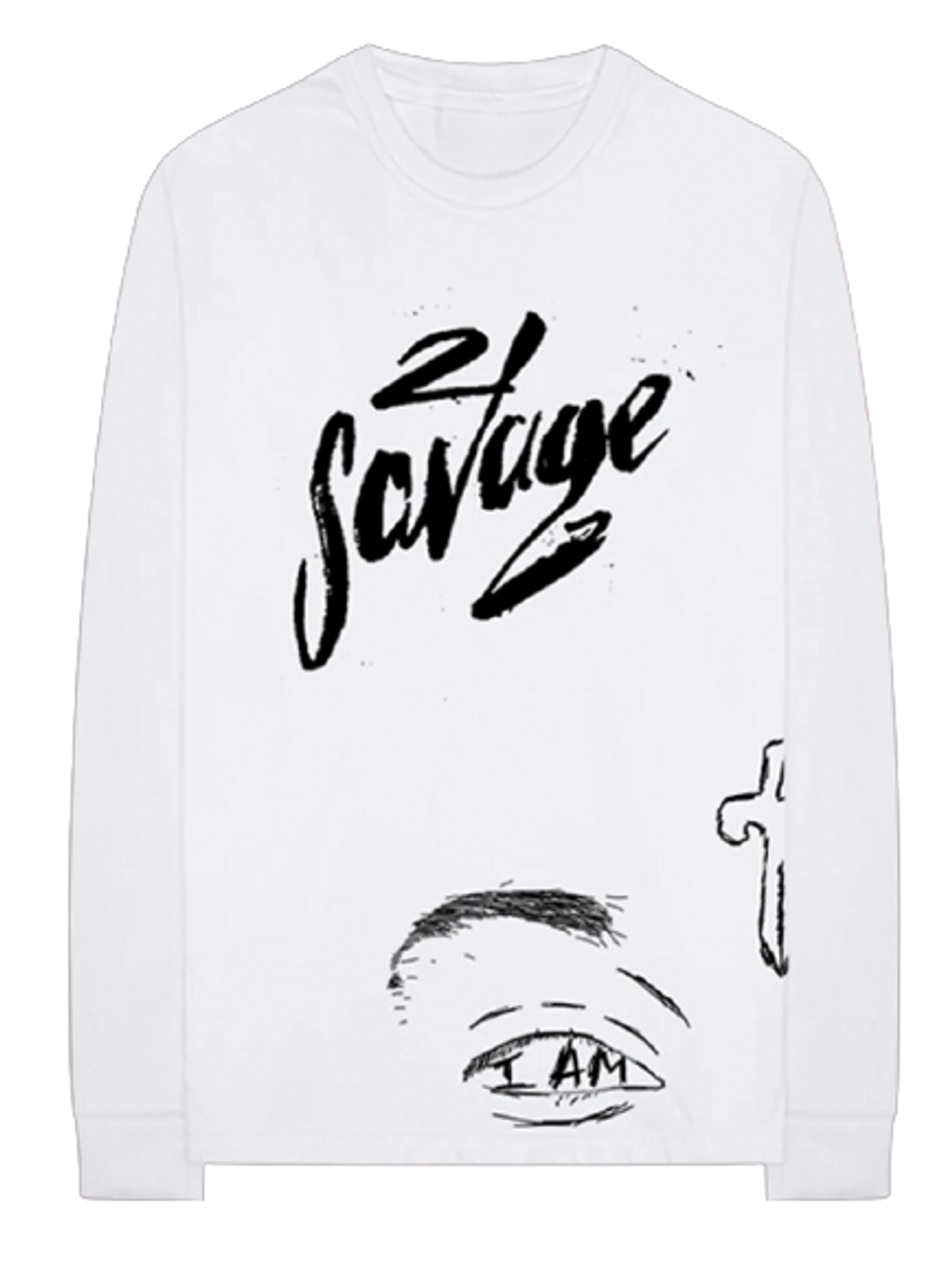 21 Savage Merch IAIW Eyes Long Sleeve | WHAT’S ON THE STAR?