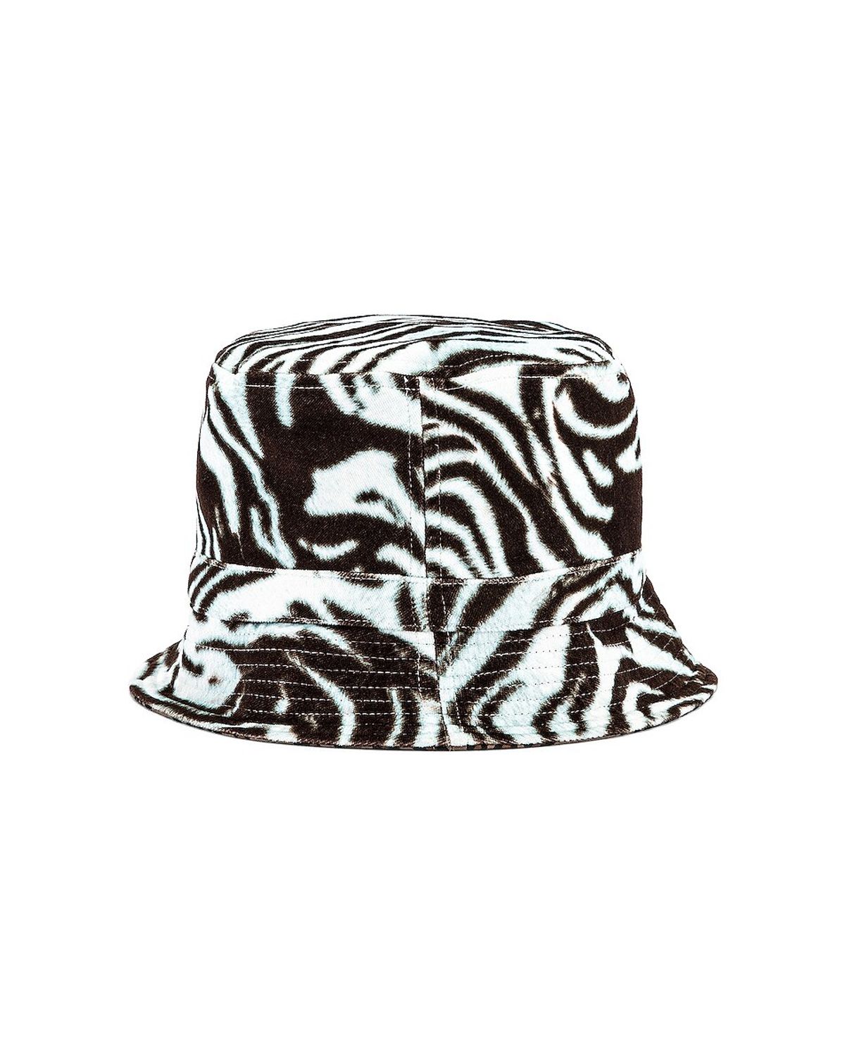 R13 Fall 2021 Zebra Print Fur Bucket Hat | WHAT’S ON THE STAR?