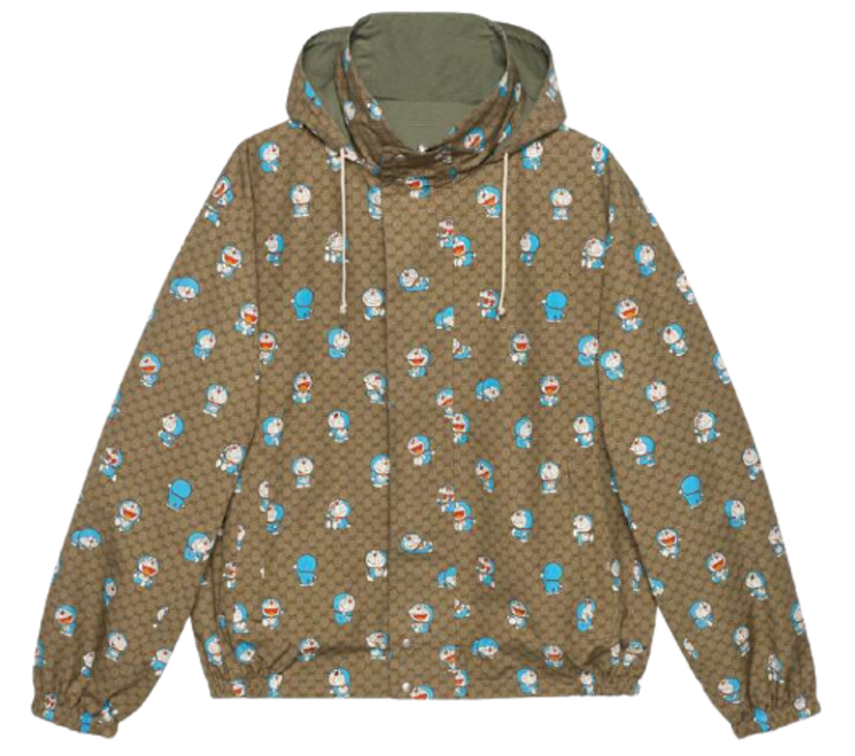 Gucci × Doraemon Beige Reversible Jacket | WHAT’S ON THE STAR?