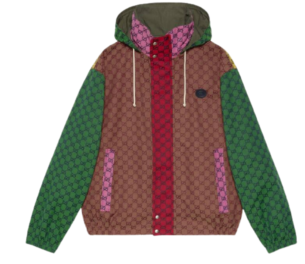Gucci Multicolor Reversible Canvas Beige Jacket | WHAT’S ON THE STAR?