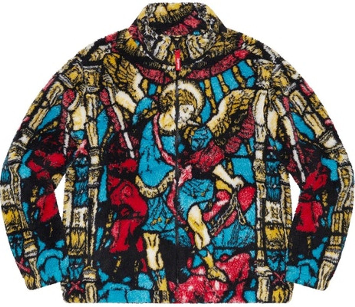 Supreme Saint Michael Fleece Jacket | WHAT’S ON THE STAR?