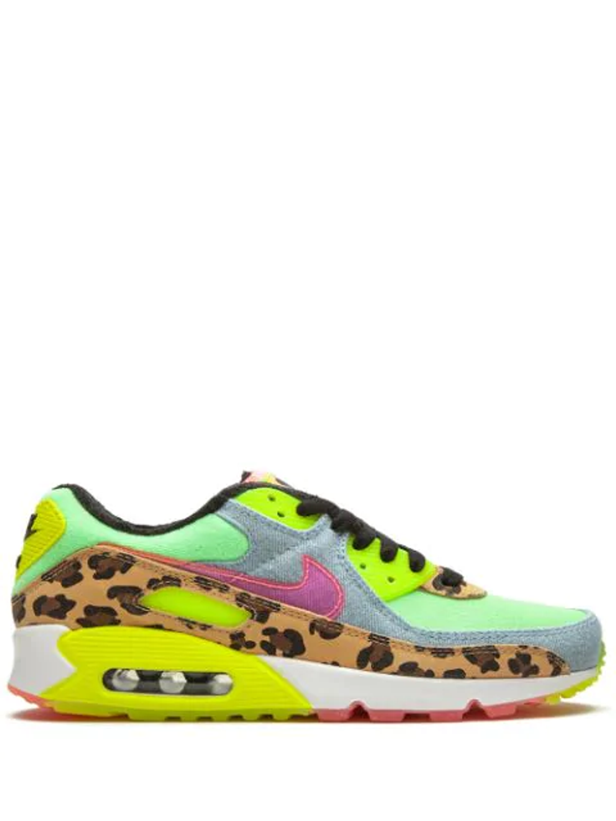 Nike Air Max 90 Lx Denim Leopard Print | WHAT’S ON THE STAR?