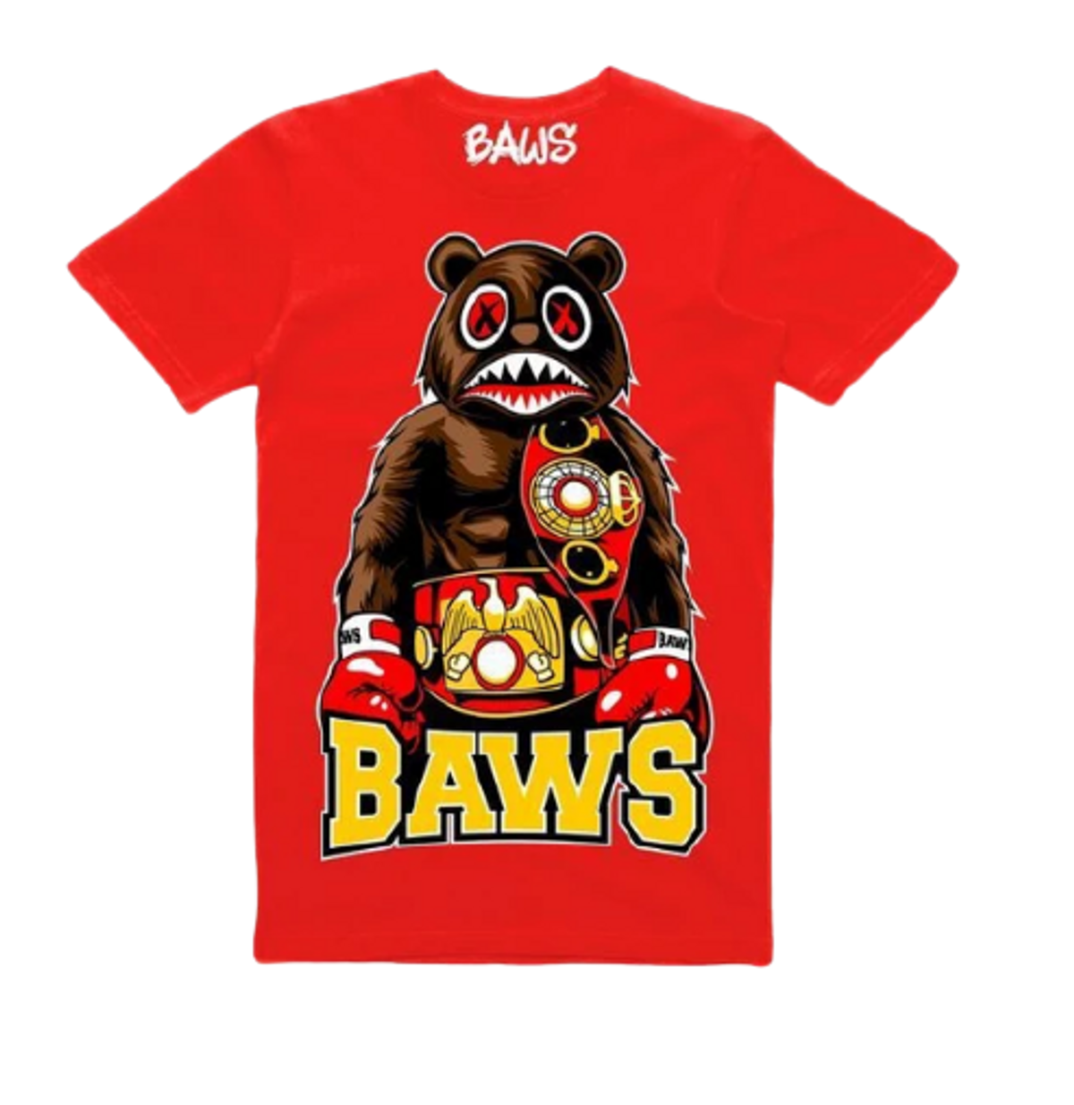 Baws Boxing Red T-Shirt | WHAT’S ON THE STAR?