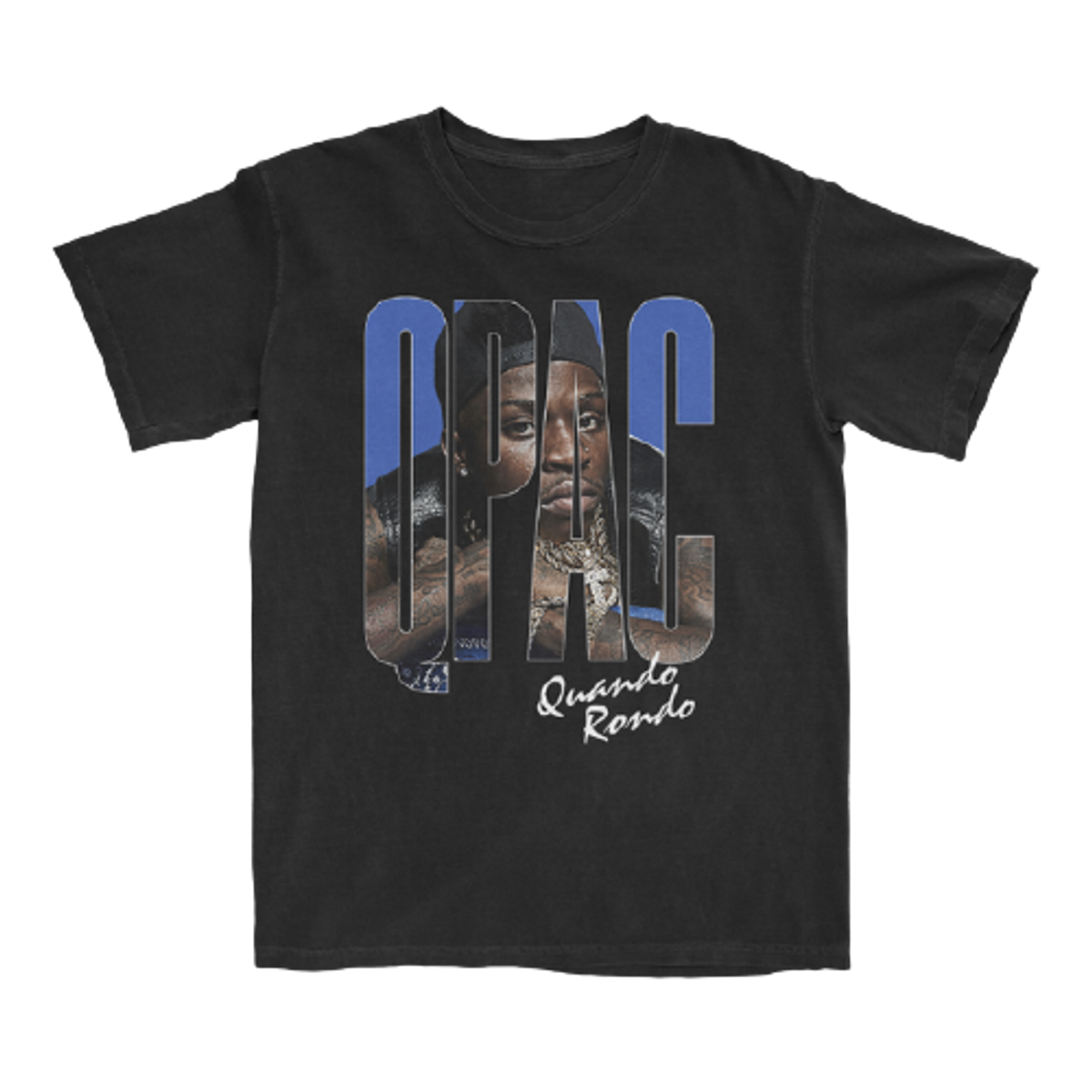 Quando Rondo Merch QPAC Black T-Shirt | WHAT’S ON THE STAR?