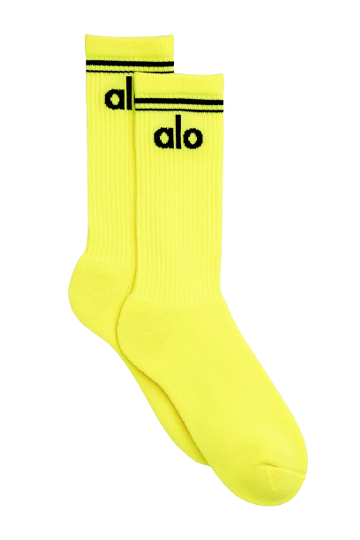Alo Yoga Throwback Highlighter Socks | WHAT’S ON THE STAR?