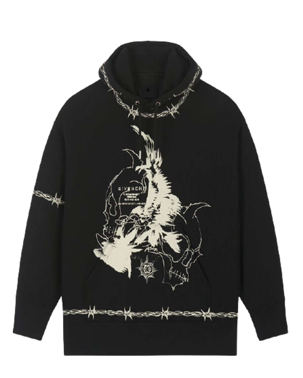Givenchy Gothic Oversized Hoodie | WHAT’S ON THE STAR?