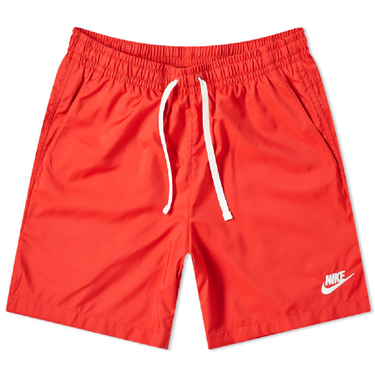 Nike Logo Retro Woven Red Shorts | WHAT’S ON THE STAR?