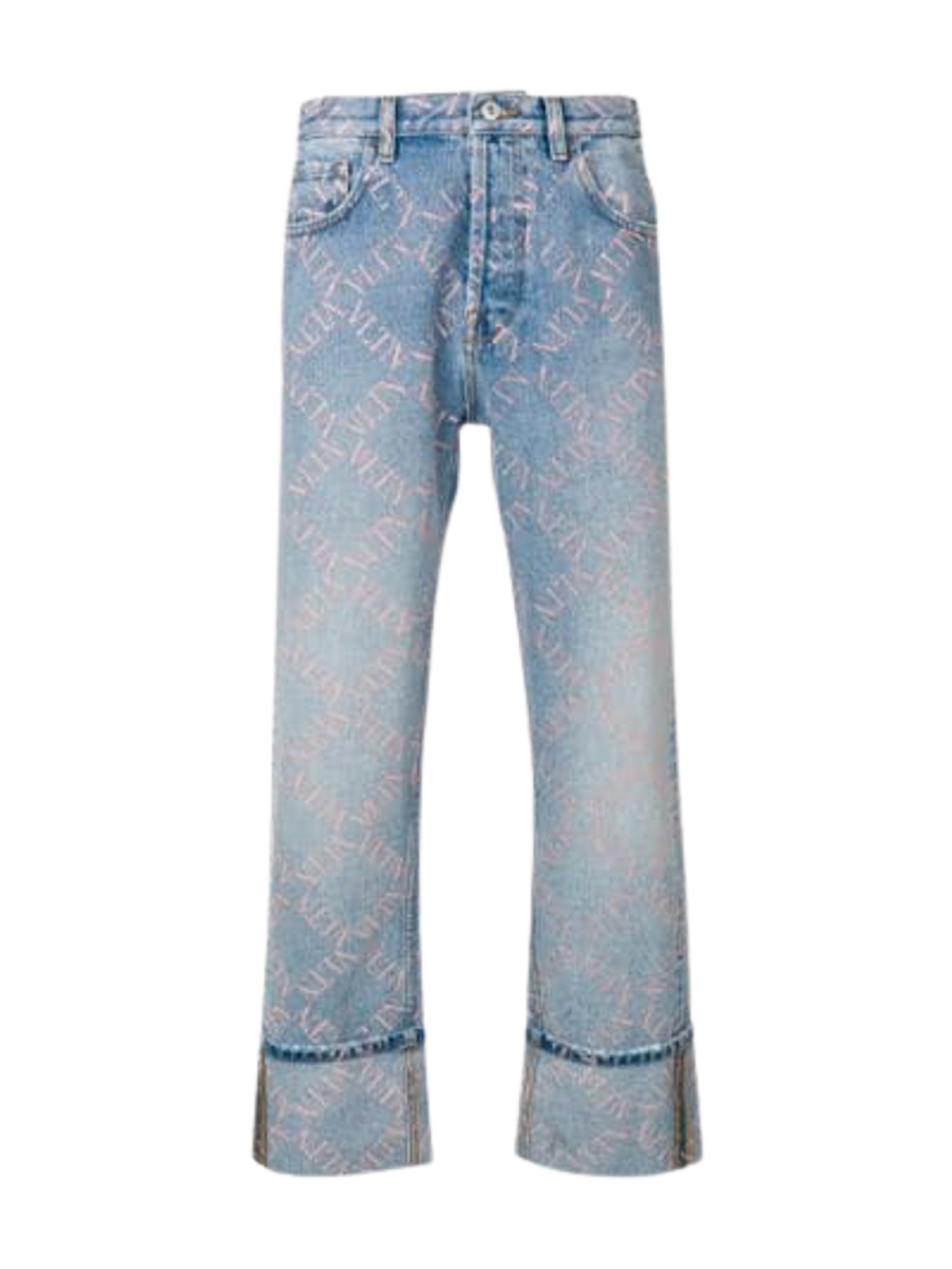 Valentino All Over Logo Print Jeans | WHAT’S ON THE STAR?